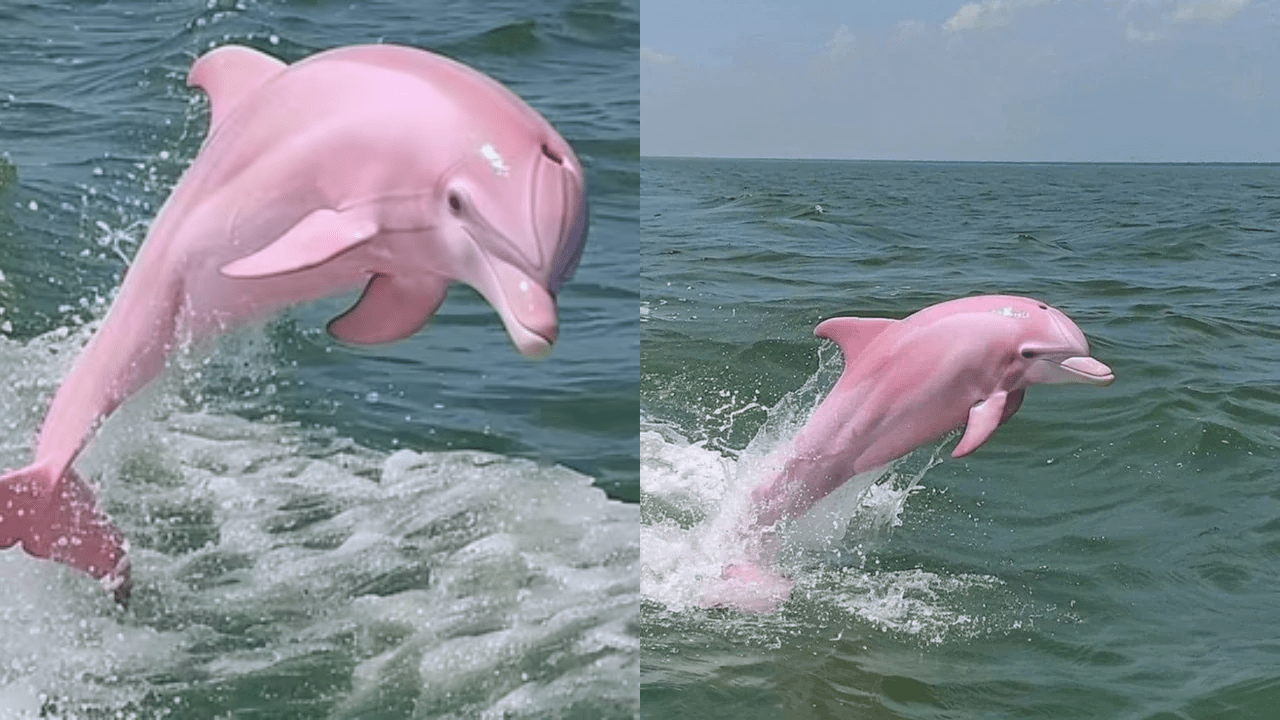 Unveiling the Truth: The Viral Pink Dolphin Photos that Fooled the Internet